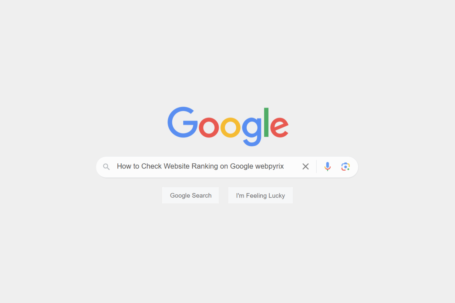 How to Check Website Ranking on Google 2025 Guide | Webpyrix
